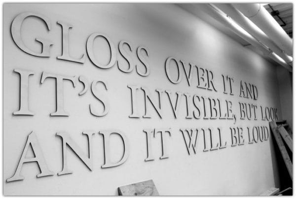 Phrasal Verb: Gloss Over